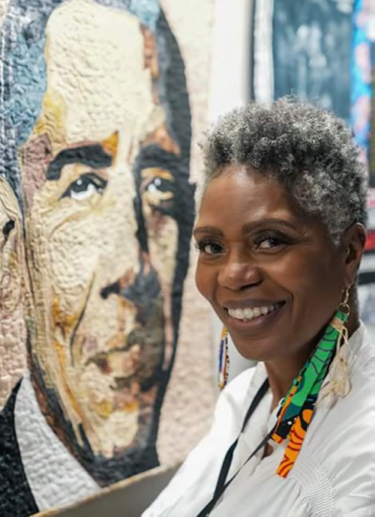 She Means Business, International Fiber Artis April Anue Shipp